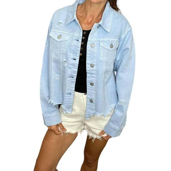 white birch | Jackets & Coats | New White Birch Long Sleeve Solid Denim ...